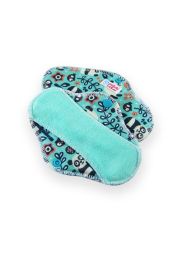 Panda wasbaar maandverband van Petit Lulu, katoen, Nappy's.nl